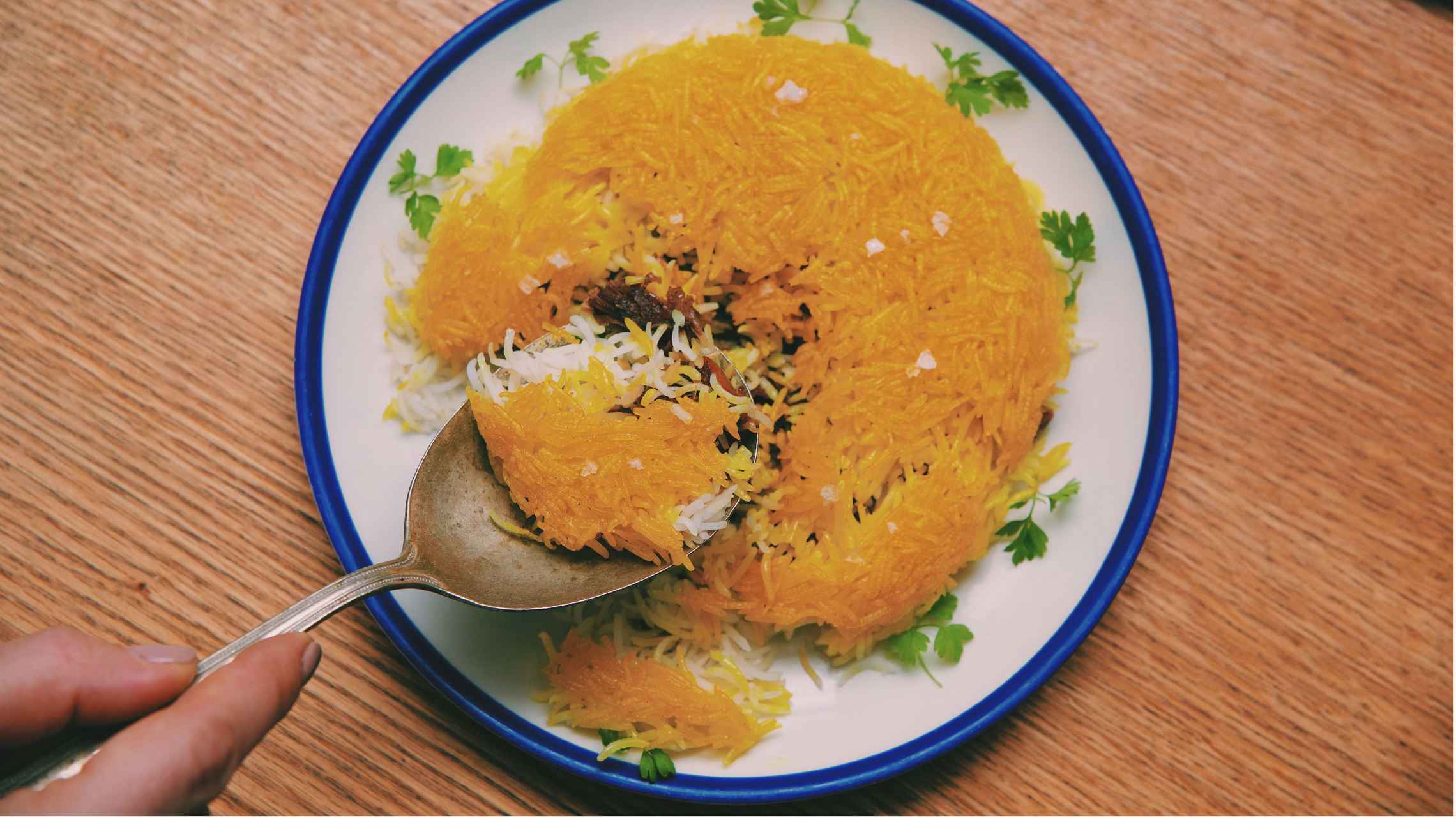 Make This: Byblos' Tah-Dig with Braised Lamb | Recipes | Foodism TO